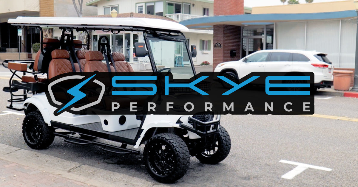 Skye Performance Luxury EV Golf Carts
