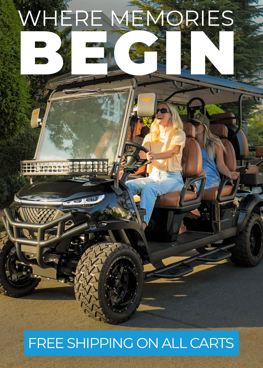 Skye Performance Luxury EV Golf Carts